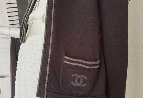Кардиган кофта шерсть лого Chanel оригинал