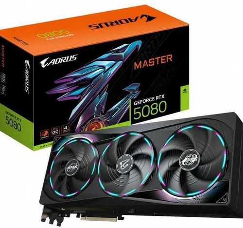Видеокарта RTX 5080 Aourus Master