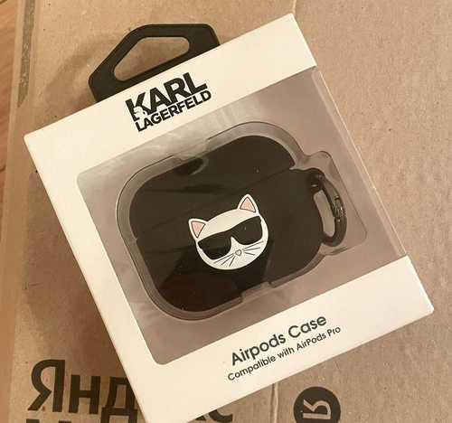 Оригинальный чехол airpods pro karl lagerfeld