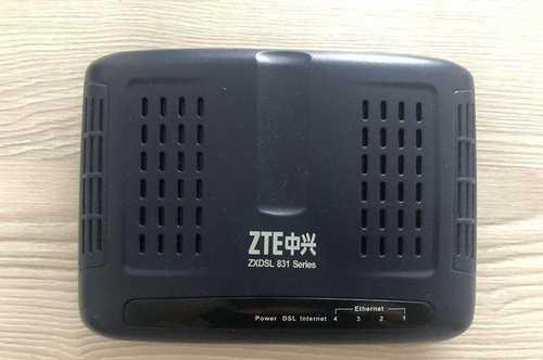 Adsl отключается постоянно модем zte 831