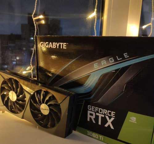 Видеокарта RTX 3060ti gigabyte