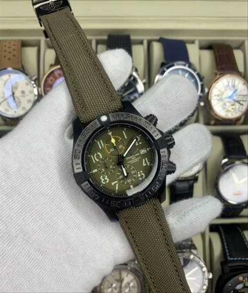 Мужскик часы Breitling green