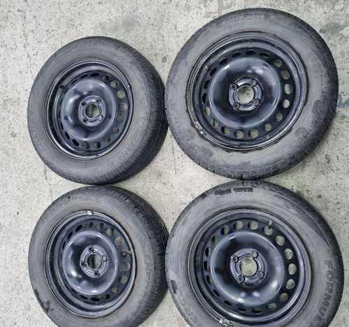 Колеса летние R15,4x100 на рено, в отл.сост