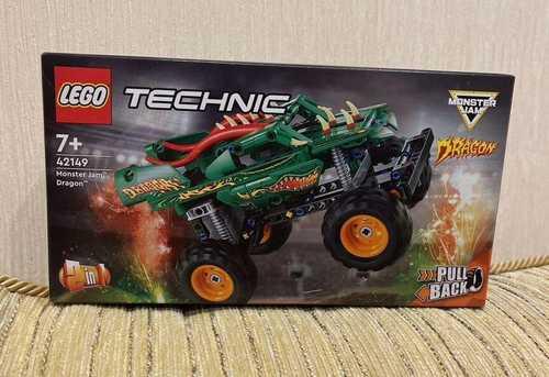 Lego Technic новый 42149 Monster Jam Dragon