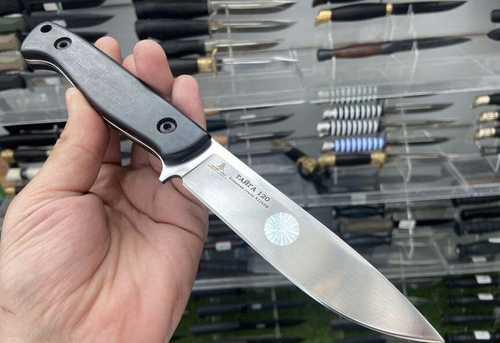 Нож Тайга 120 х12мф (Рукоять граб ножны кожа)