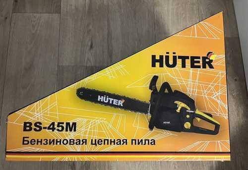 Новая бензопила huter BS-45M