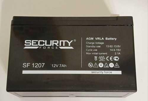Аккумулятор Security force SF1207