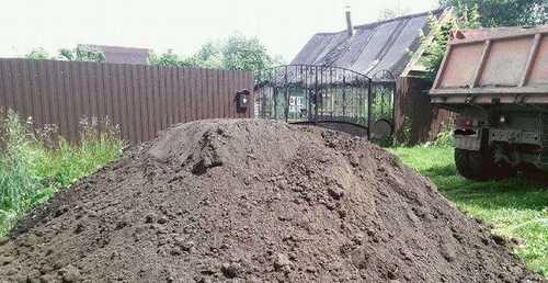 Доставка чернозема