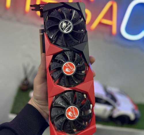 Видеокарта Colorful RTX 3070 BattleAX 8gb