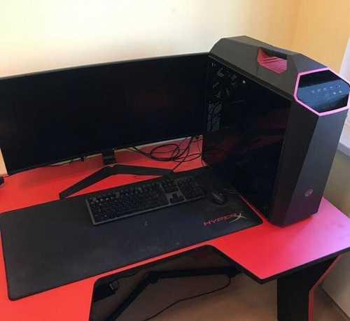 Компьютерный стол Generic Comfort Gamer 2 красный