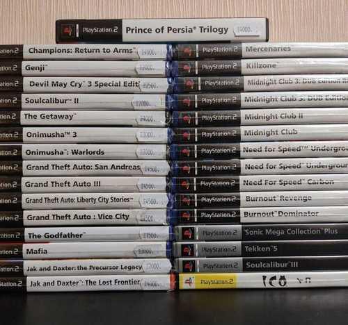 Диски для PlayStation 2
