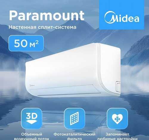 Кондиционер Midea серии Paramount msag1-18HRN1-I