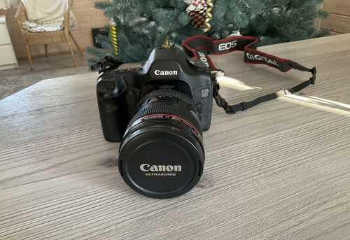 Зеркальный фотоаппарат canon EOS 5D