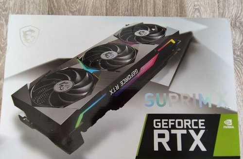Видеокарта MSI GeForce RTX 3090 Suprime X 24G