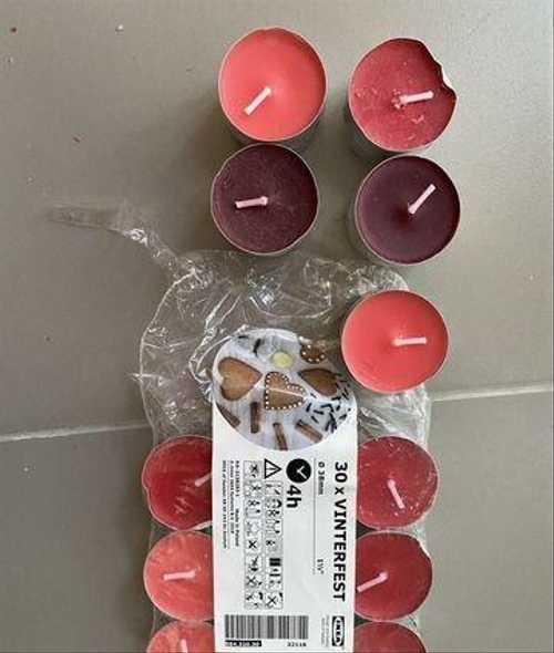 Свечи ароматические IKEA