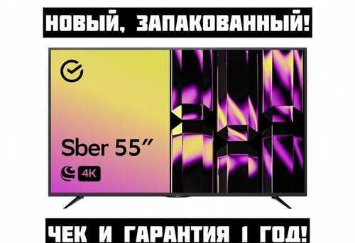 Телевизор SMART TV Sber 55'' 4K UHD HDR