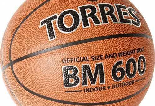 Мяч баскетбольный torres BM600, B32025, размер