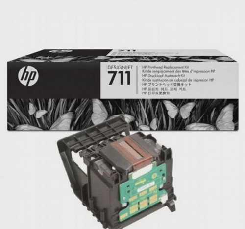 C1Q10A HP 711 Комплект для замены печатающей голов