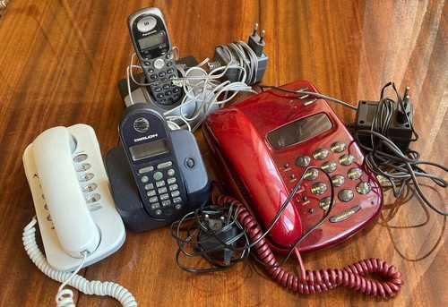 Телефоны стационарные panasonic, dialon, alcom