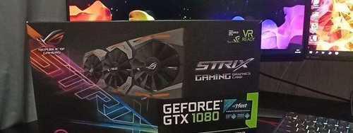 Видеокарта asus rog strix gtx 1080 advanced 8gb