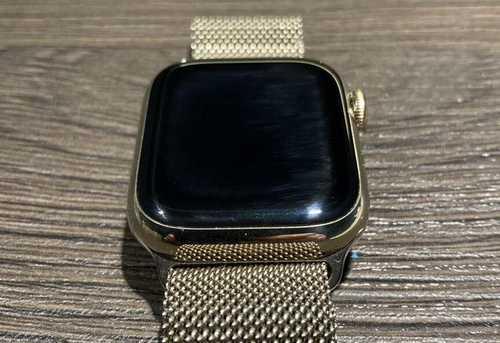 Часы apple watch 7 stainless steel