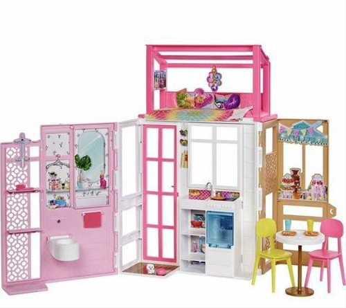 Новый дом Barbie с мебелью и аксессуарами