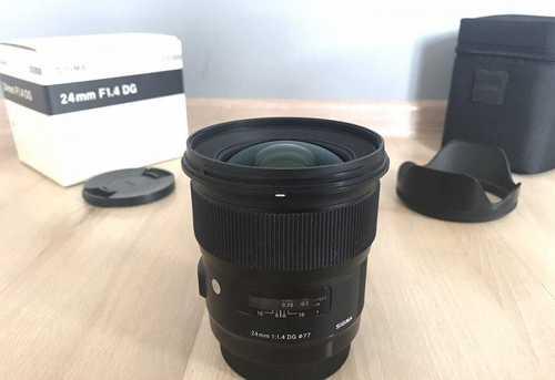 Sigma 24mm f1.4 Art (Canon)