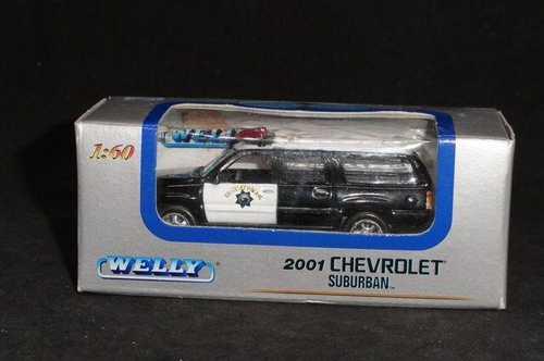 Chevrolet Suburban, 1/60, Welly