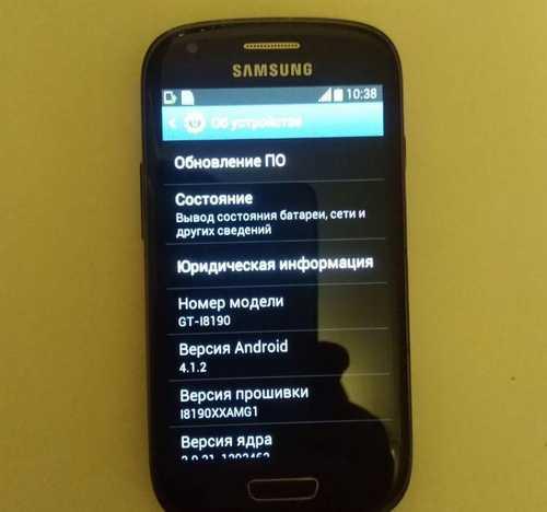 Samsung Galaxy S III mini GT-I8190, 8 ГБ