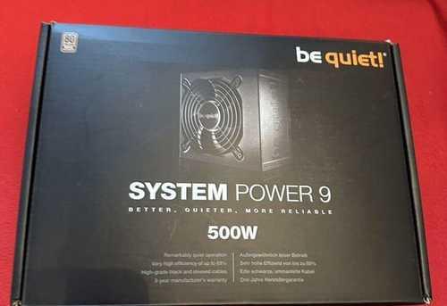 Блок Питания be quiet System Power 9 500w