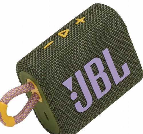 Портативная колонка JBL Go 3 Green (jblgo3GRN)