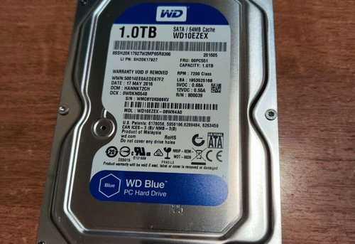 Жесткий диск WD blue 1 Тб