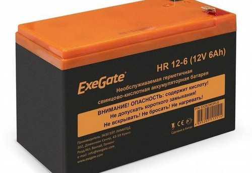 ExeGate EX288653RUS АКБ HR 12-6 (12V 6Ah 1224W, кл