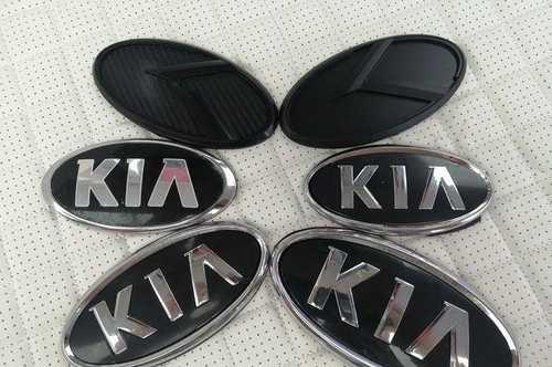 Эмблема шильдик наклейка KIA киа капот багажник