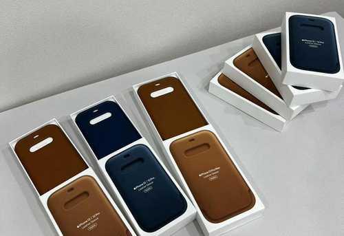 Чехлы Leather Sleeve на iPhone 12/12pro/12pro max