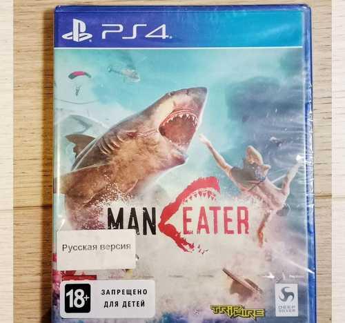 Maneater PS4 (русская озвучка, новый)