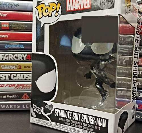 Фигурка Funko Pop Symbiote Suit Spider man 1444