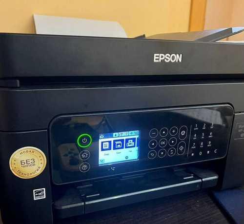 Мфу epson WorkForce WF-2850 cнпч