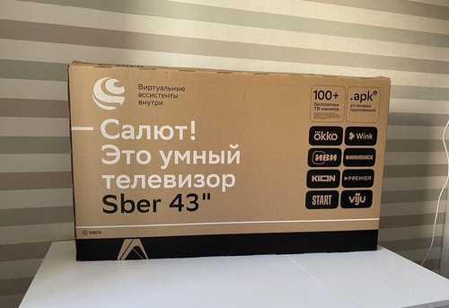 Новый телевизор Smart TV 43'' FullHD. Гарантия