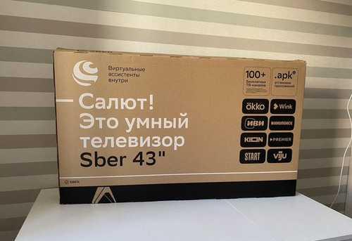 Новый телевизор Smart TV 43'' FullHD. Гарантия