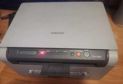 Принтер сканер копир лазерный scx. 4200