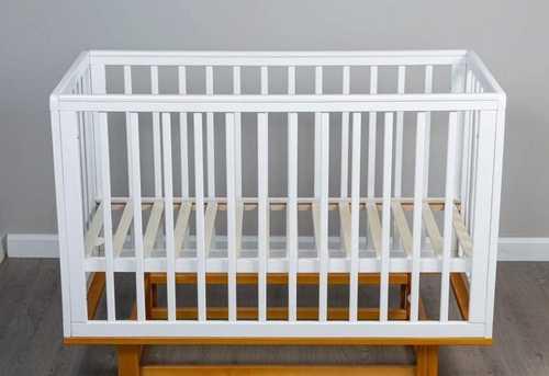 Детская кровать "Scandy" цвет: Белый Бук