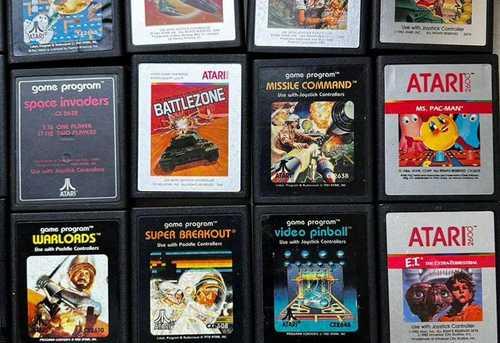Картриджи Atari 2600 оригинал