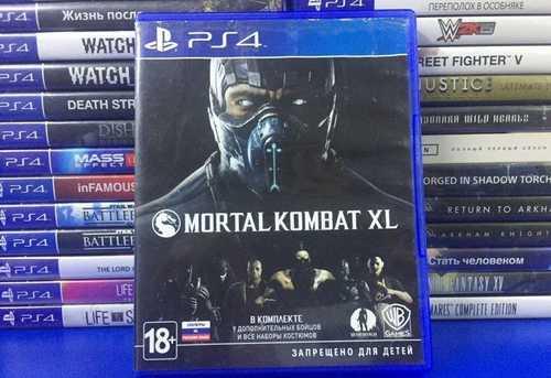 Игра Mortal Kombat XL PS4
