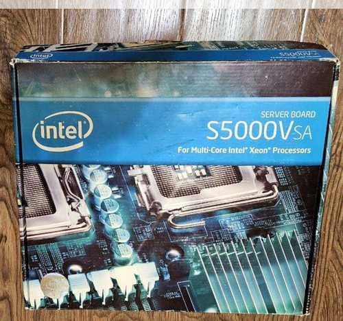 Материнская Intel S5000VSA