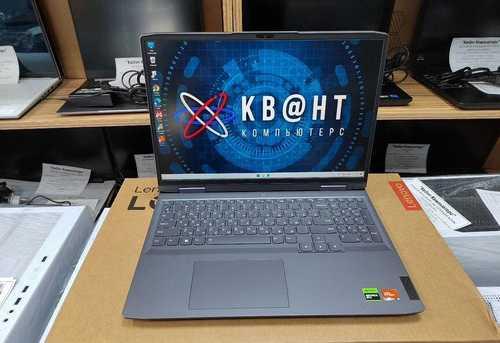 Игровой ноутбук 16" Lenovo LOQ 16APH8, 512 ГБ, Ryzen 5 7640HS, RAM 16 ГБ, GeForce RTX 4060 8 ГБ