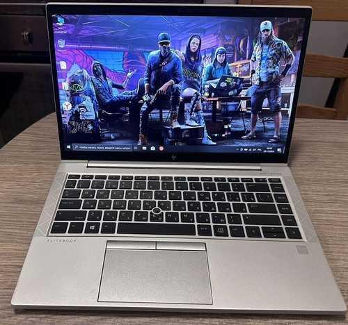14" HP Elitebook 845 G7, Ryzen 3 PRO, RAM 8 ГБ, 256 ГБ, Radeon Graphics
