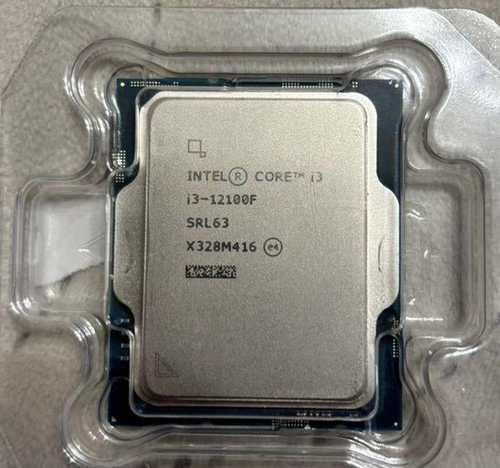 Процессор intel core i3 12100f