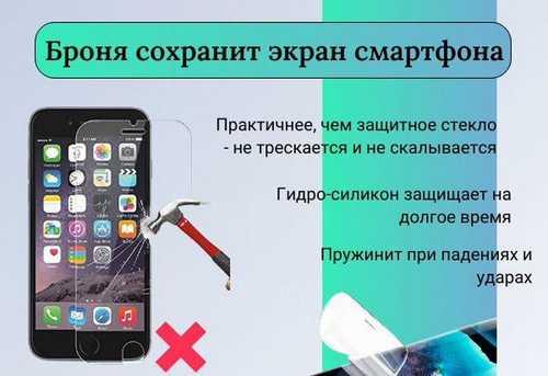 Гидрогелевая плёнка Samsung iPhone