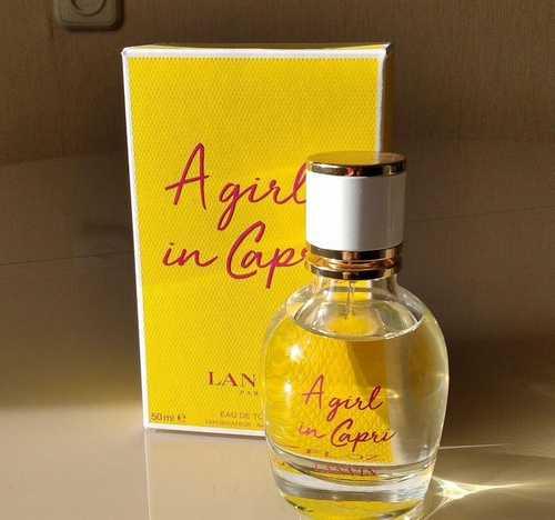 Lanvin a girl in Capri. 50 ml